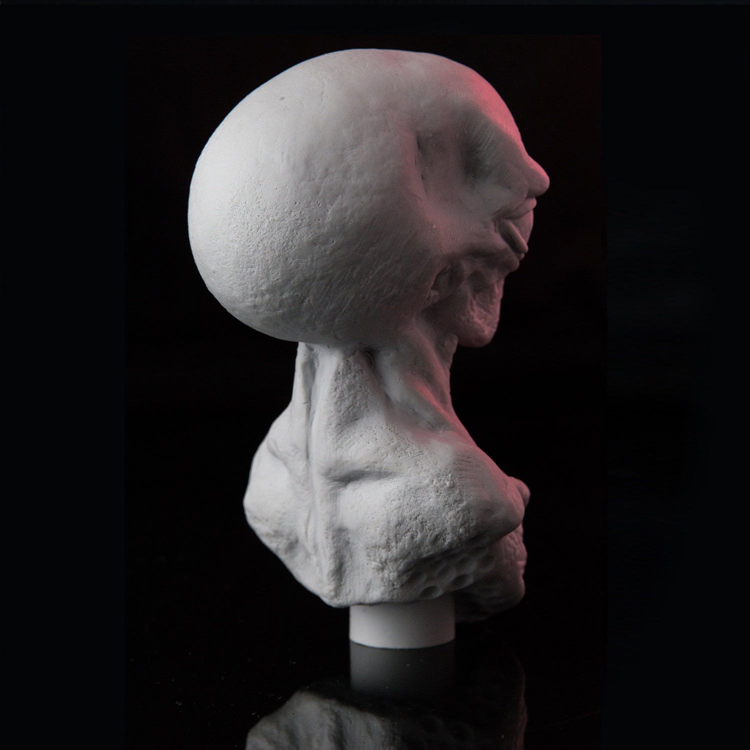 Arcturian Alien Grey Bust Science Fiction Sci-fi Sculpture - Etsy