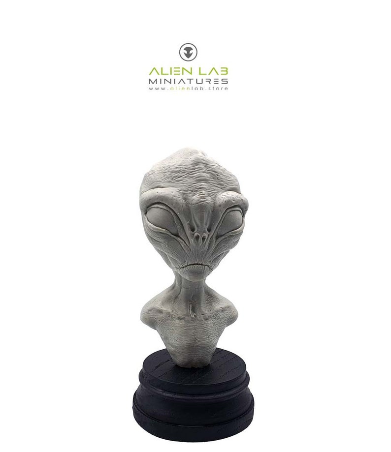 Alien Head Horror Art, Sculpture, Figurine Statue, Creature, Gaming ...