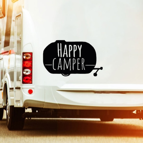 Aufkleber Camping Wohnmobil Happy camper M2378 - Etsy.de Aufkleber Camping Wohnmobil Happy camper M2378 - Etsy.de