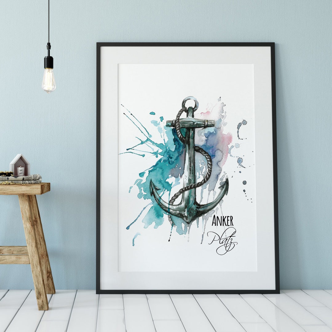 A3 Imprimir Imprimir Póster Ancla Ancla Ancla p82 - Etsy México