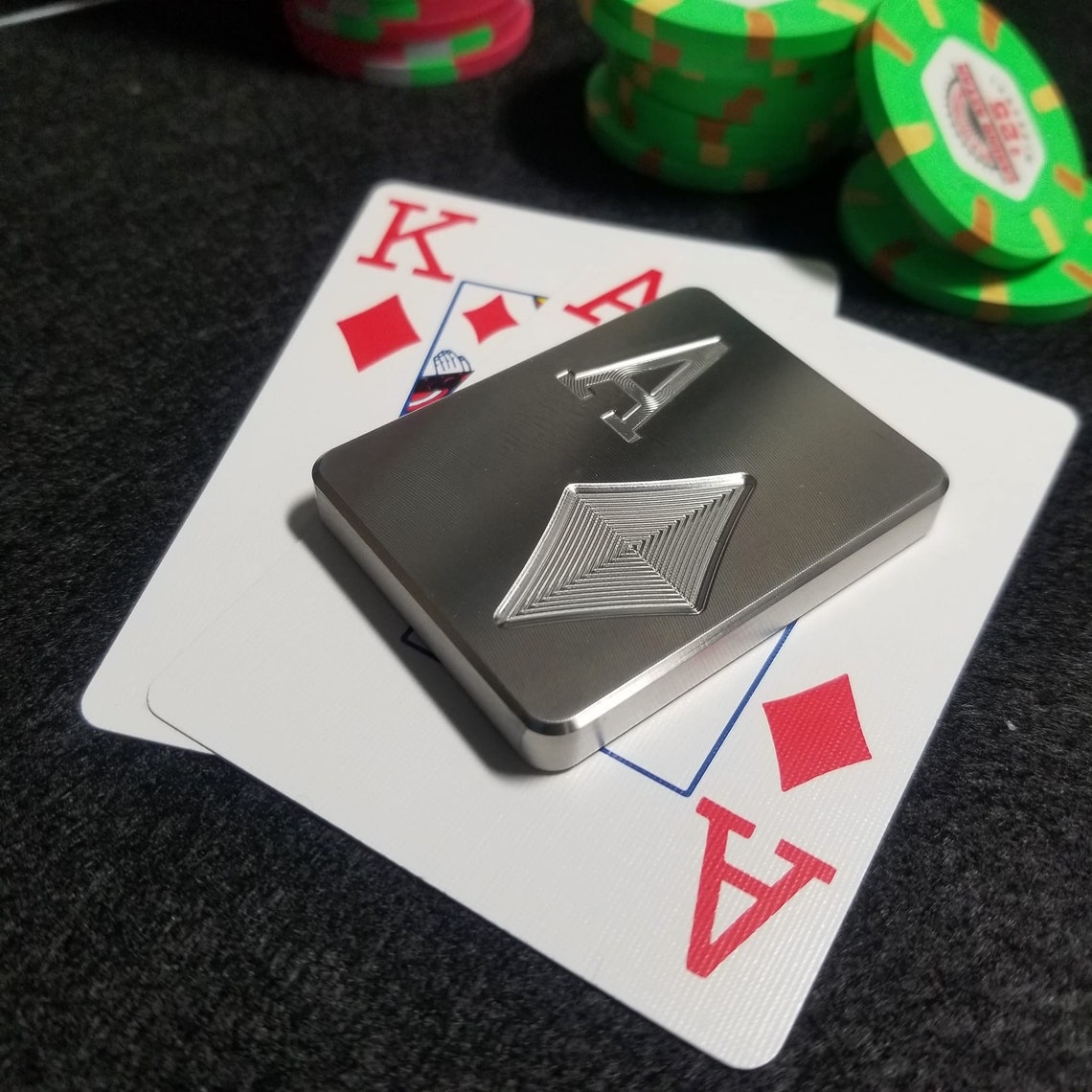 Original Muckmonkeys Poker Card Protector Casino Chip Ace of - Etsy