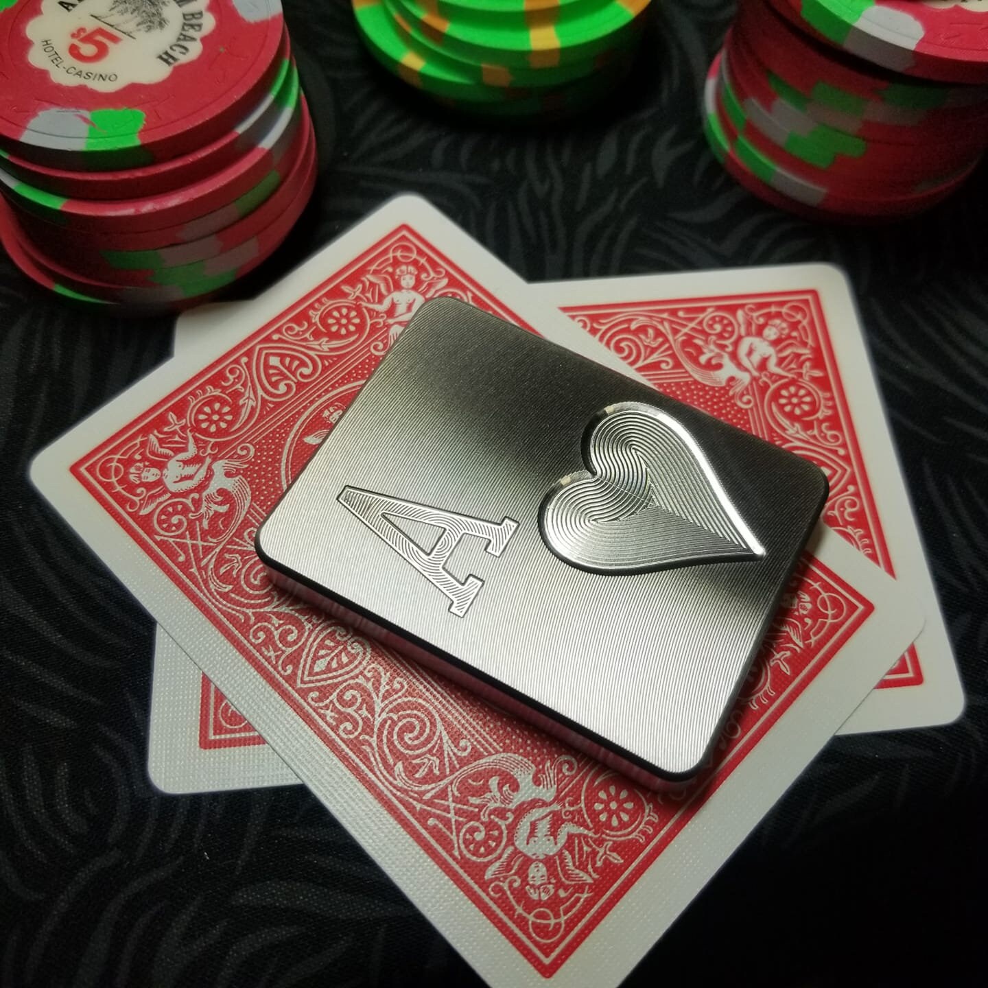 Original Muckmonkeys Poker Card Protector Casino Chip Ace of - Etsy