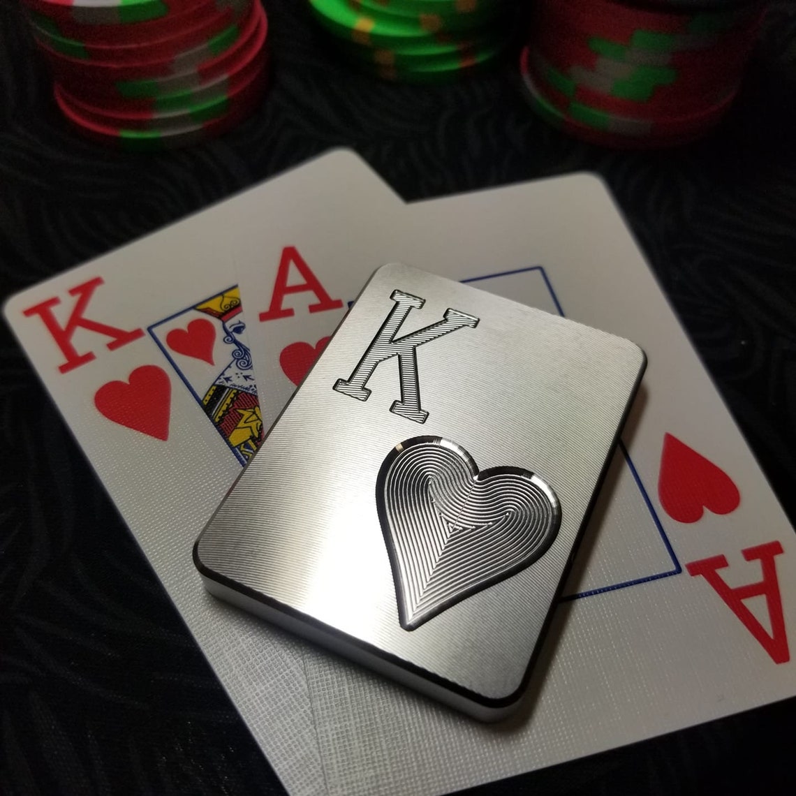 Original Muckmonkeys Poker Card Protector Casino Chip King of - Etsy