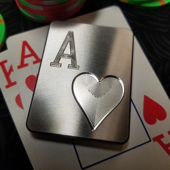 Original Muckmonkeys Poker Card Protector Casino Chip Ace of - Etsy