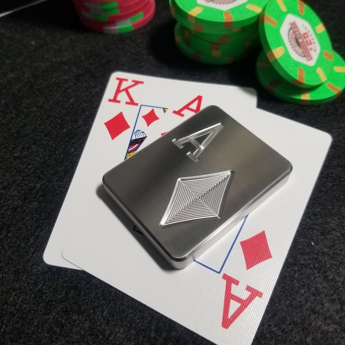 Original Muckmonkeys Poker Card Protector Casino Chip Ace of - Etsy