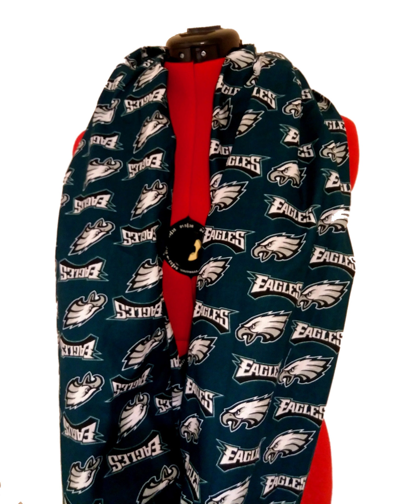 Philadelphia Eagles Infinity Scarf Eagles Football Scarf - Etsy France