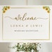 Editable Sunflower Welcome Sign Wedding Sunflower Sign Sunflower Bridal ...