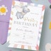 Dumbo Birthday Invitation, Dumbo First Birthday Invitation, Dumbo Party ...