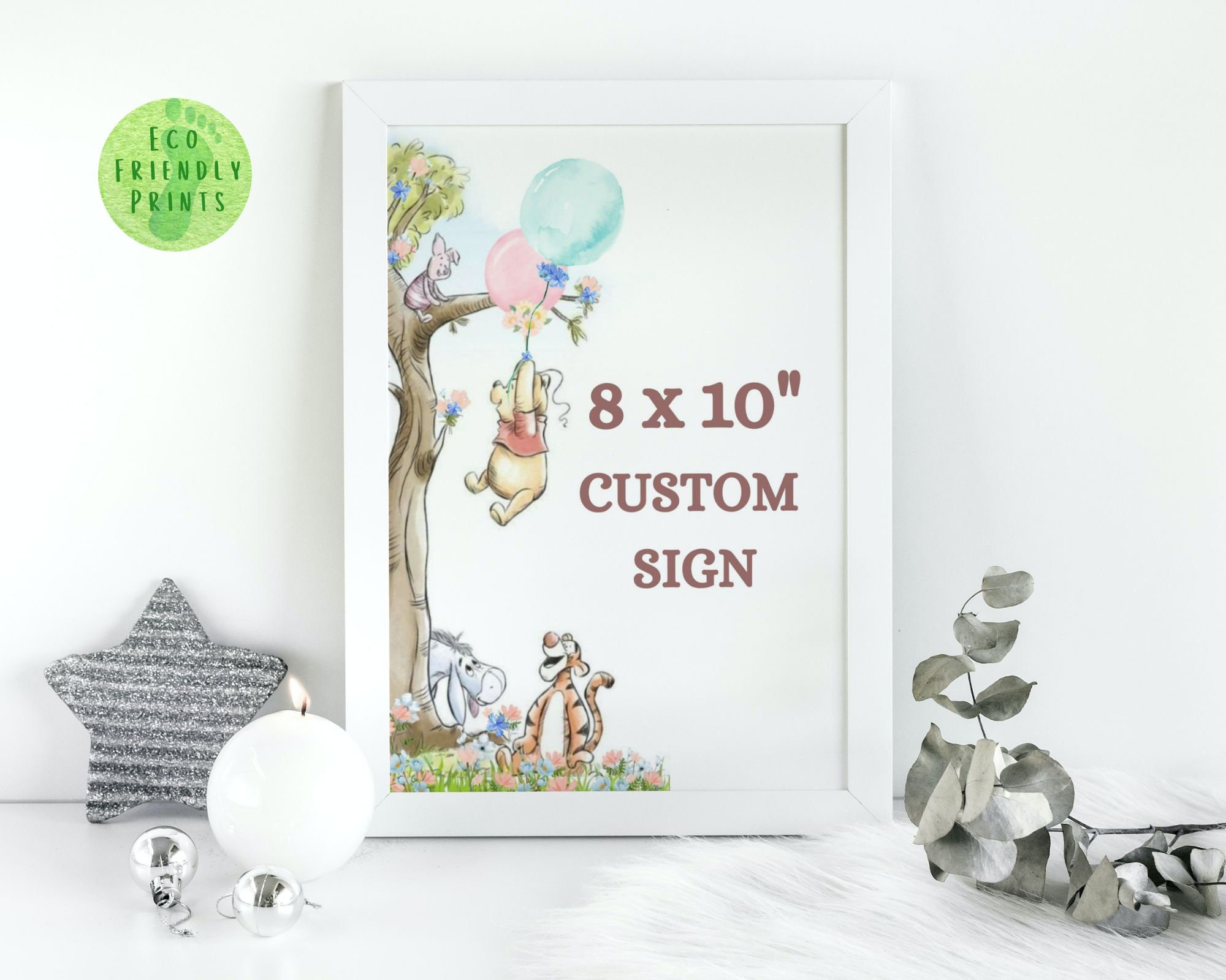 Editable Winnie the Pooh Gender Reveal Evite Boy or Girl - Etsy