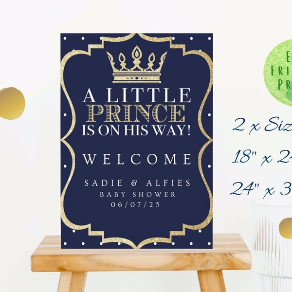 Prince Baby Signs - Etsy