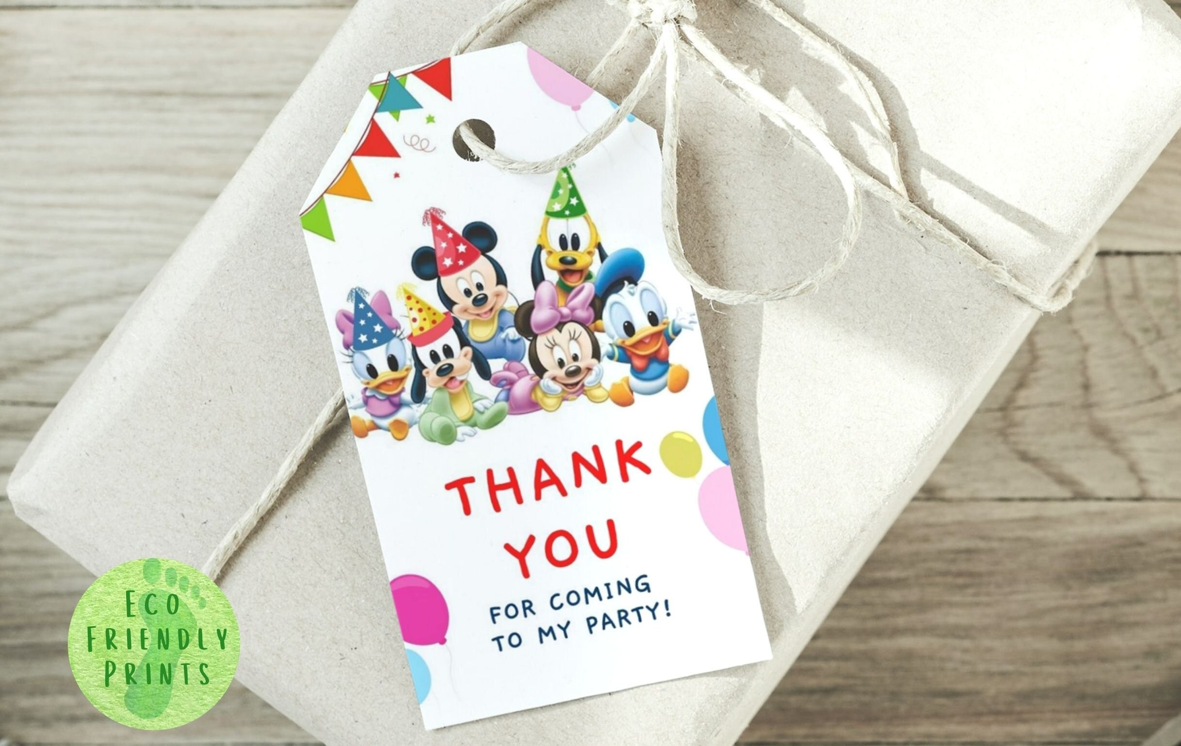 Editable Mickey Mouse Birthday Party Invitation Gender Neutral Mickey ...