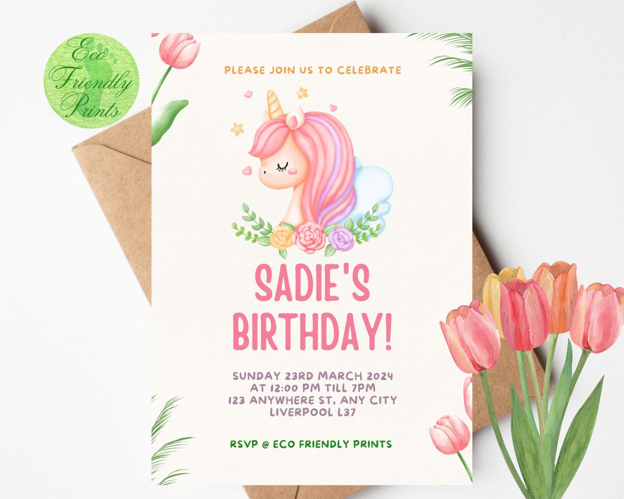 Unicorn Birthday Welcome Sign Printable Magical Unicorn Sign - Etsy