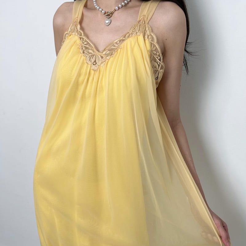 Sheer Nightgown Negligee - Etsy