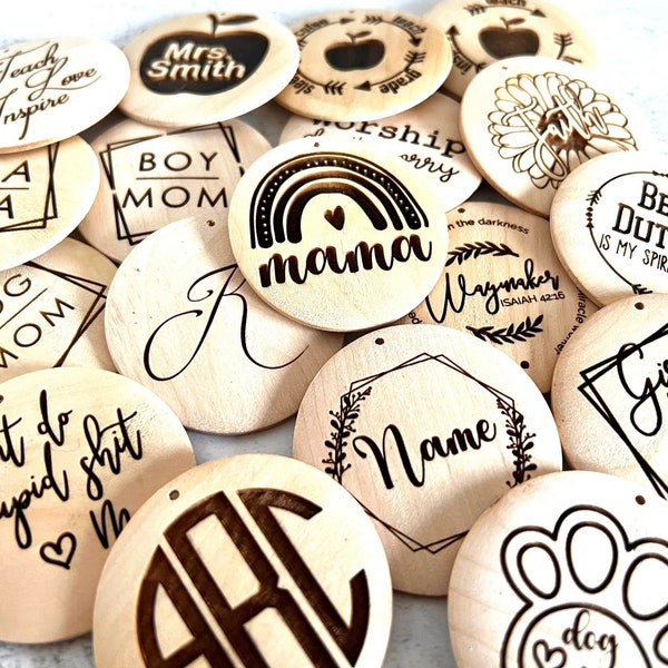 Monogram Keychain - Etsy