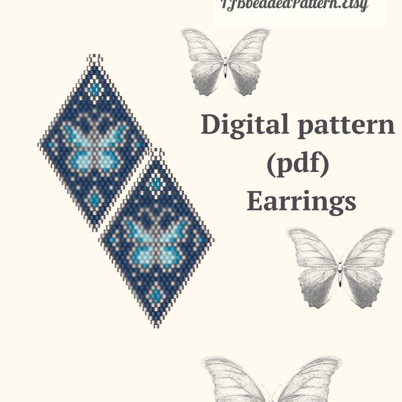 Beaded Butterfly Pattern - Etsy