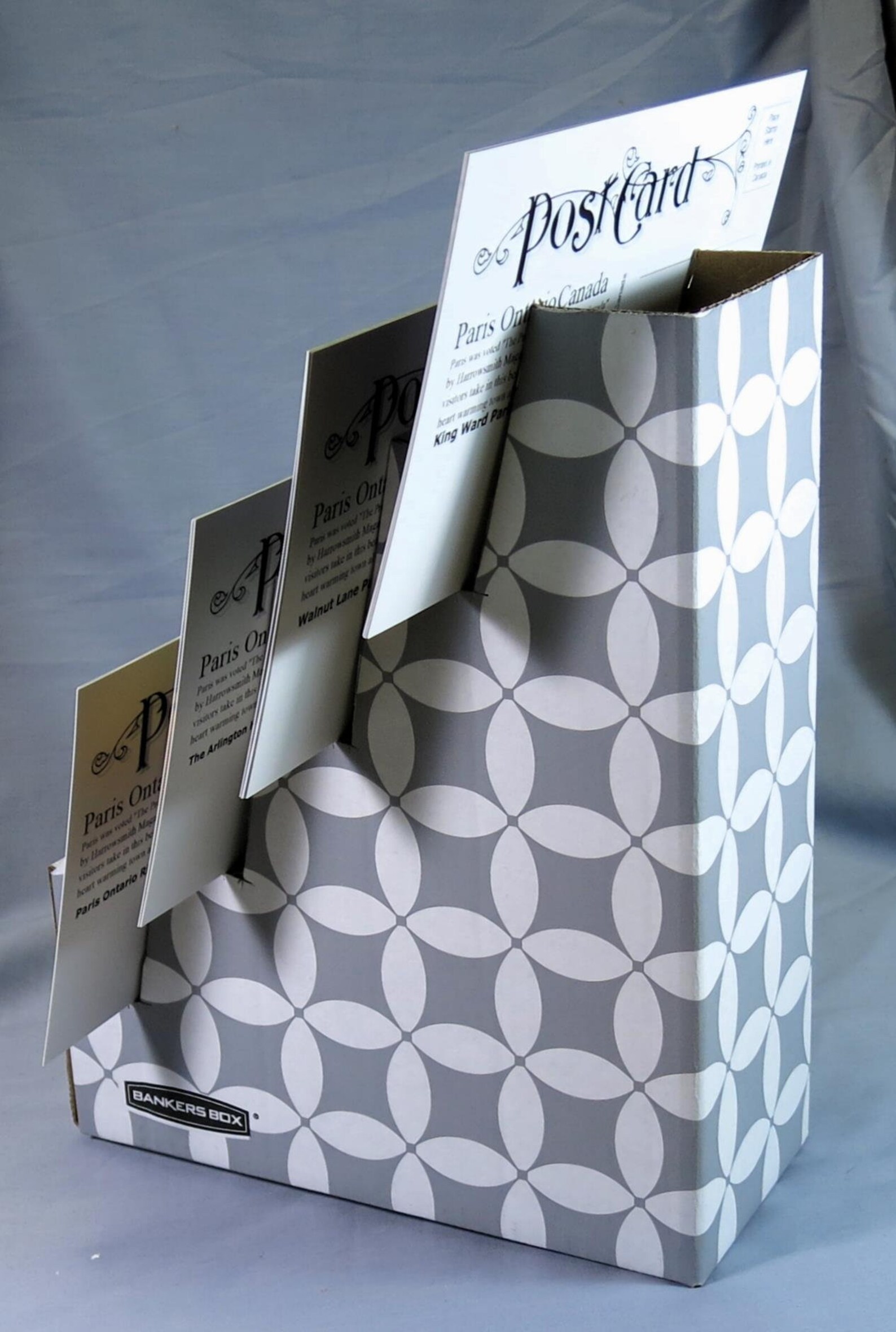 Card Display Template for a Craft Show Card Holder. Instant Digital ...