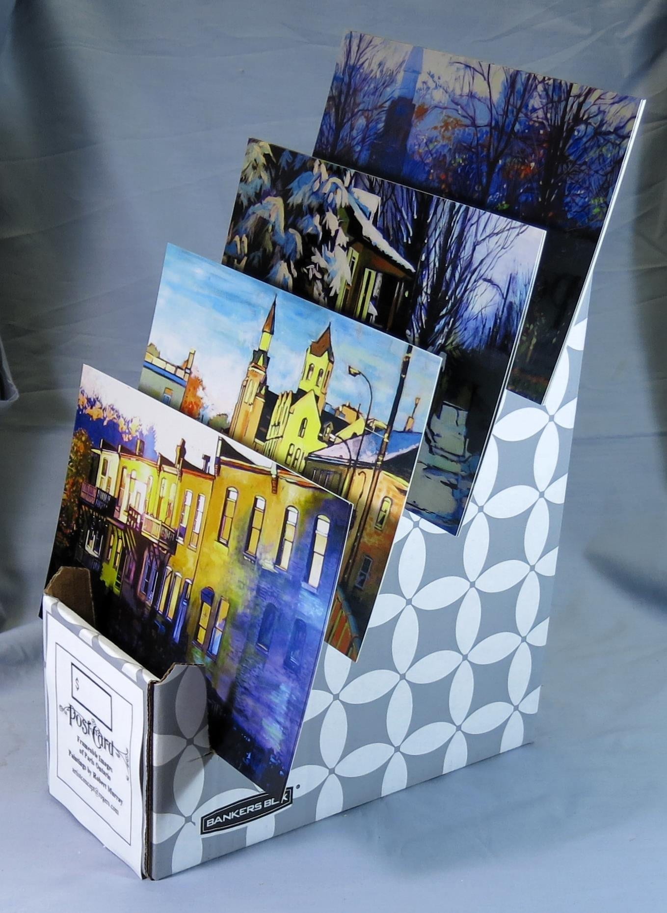 Card Display Template for a Craft Show Card Holder. Instant Digital ...