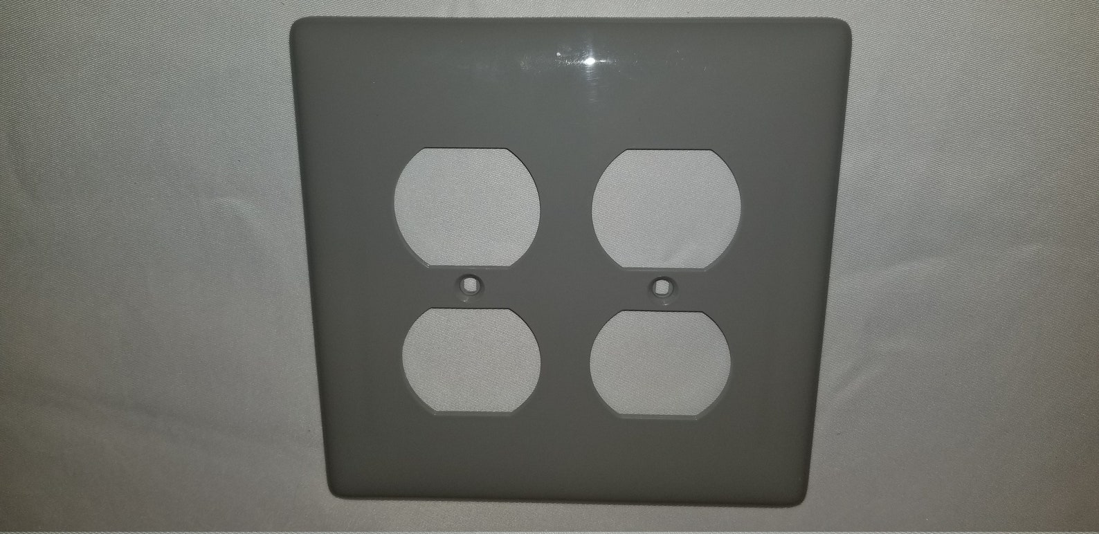 Double Outlet Cover, Two Standard Outlets, Plastic - Etsy UK