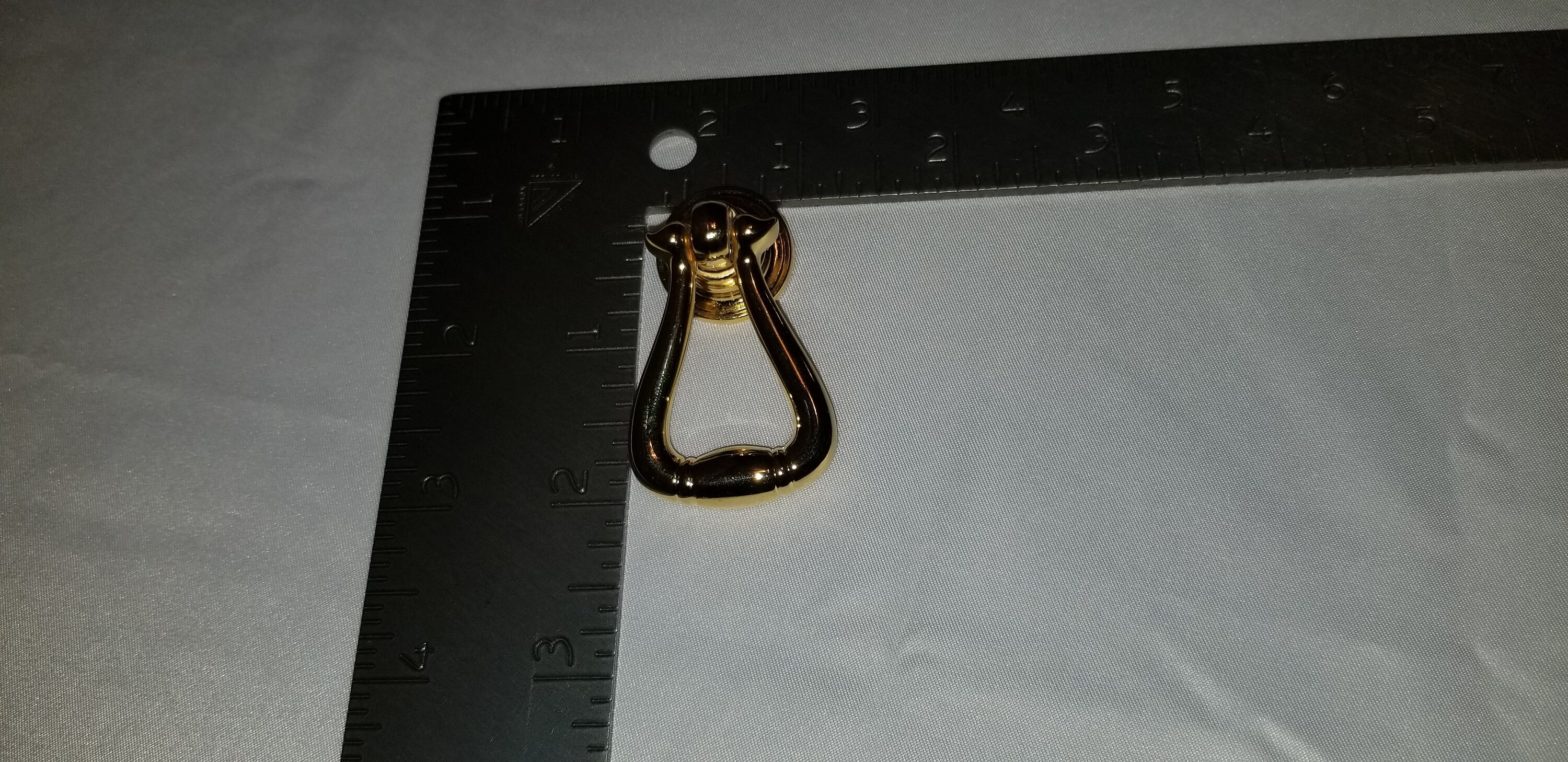 Brass Drawer Pulls, Gold Colored, 2 1/4"l X 1 1/4"w. - Etsy