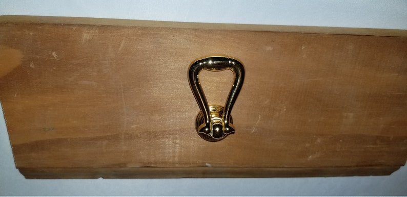 Brass Drawer Pulls, Gold Colored, 2 1/4"l X 1 1/4"w. - Etsy