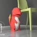 Papercraft Charmander Origami, Pokemon Papercraft, Paper Model Art, Low ...