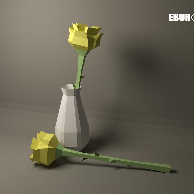 Low Poly Paper - Etsy