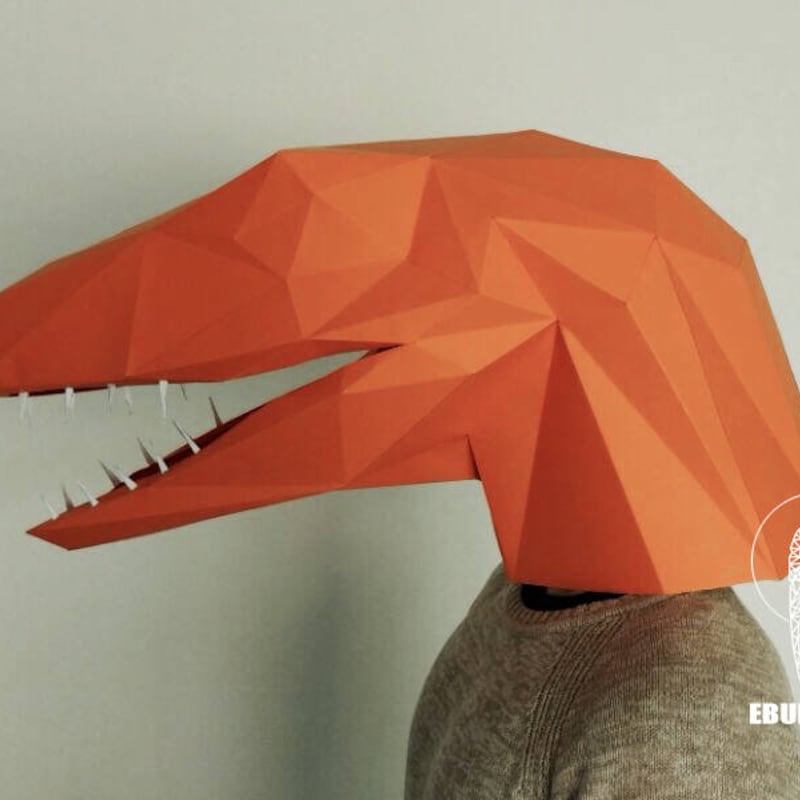 Velociraptor Mask - Etsy