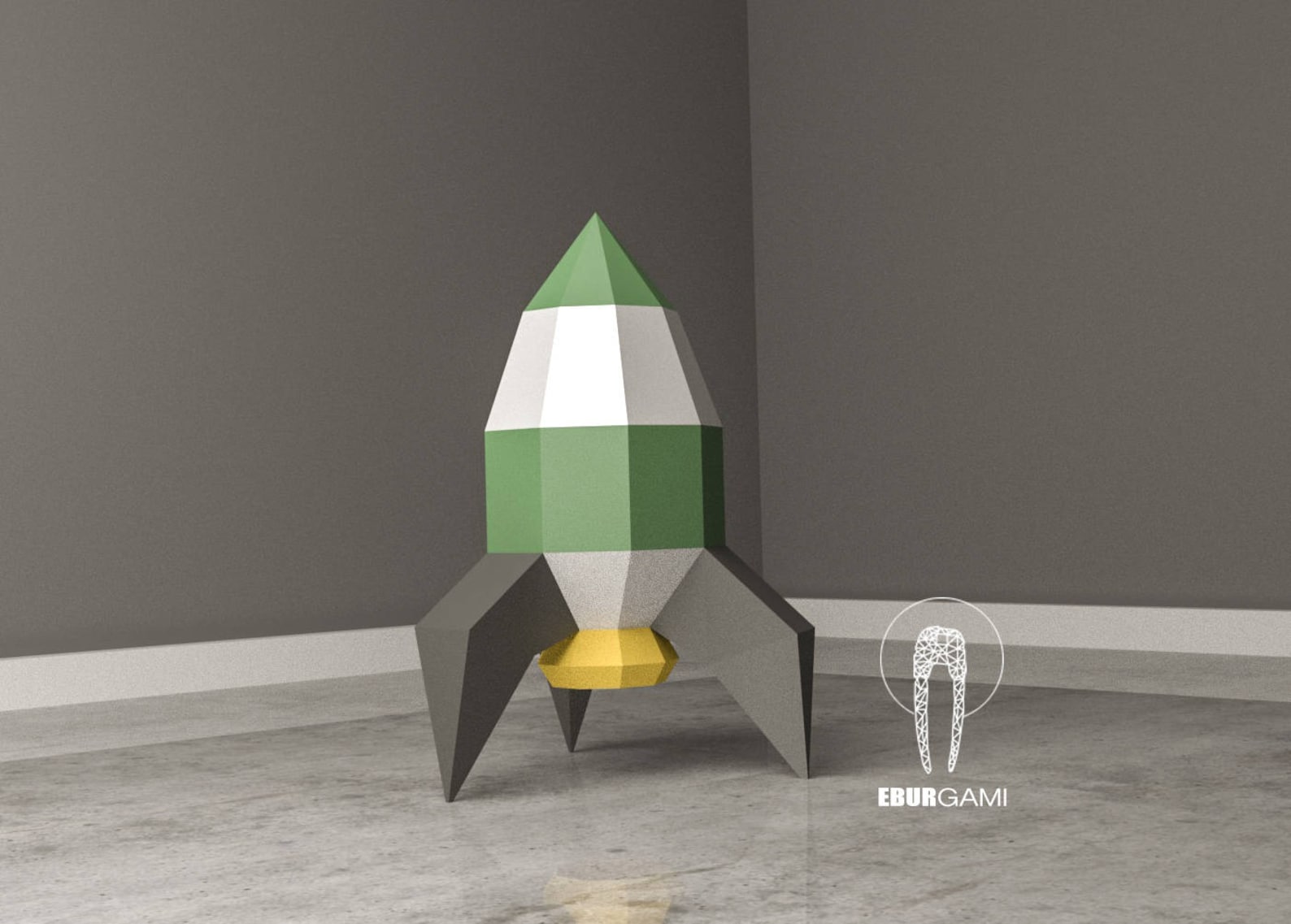 Rocket Papercraft 3D Paper Craft Rocket Rocket Ship Low - Etsy Canada