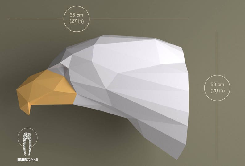 Eagle Papercraft 3D Papercraft instant Download Build - Etsy Canada