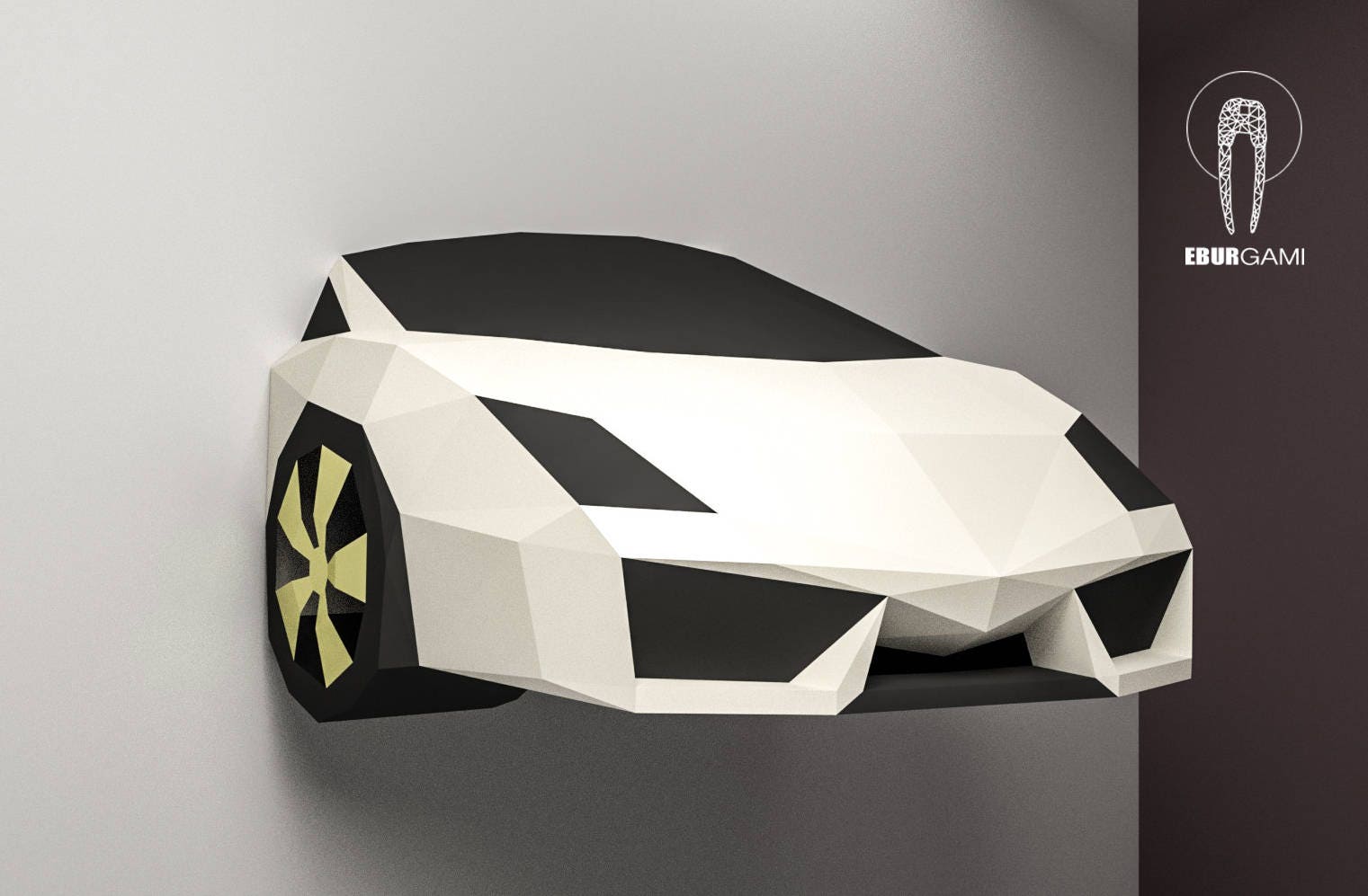 Car Papercraft Lamborghini Gallardo 3D Papercraft Build Your - Etsy México