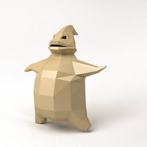 Oogie Boogie Papercraft, Oogie Boogie 3D, Oogie Boogie Low Poly, Oogie ...