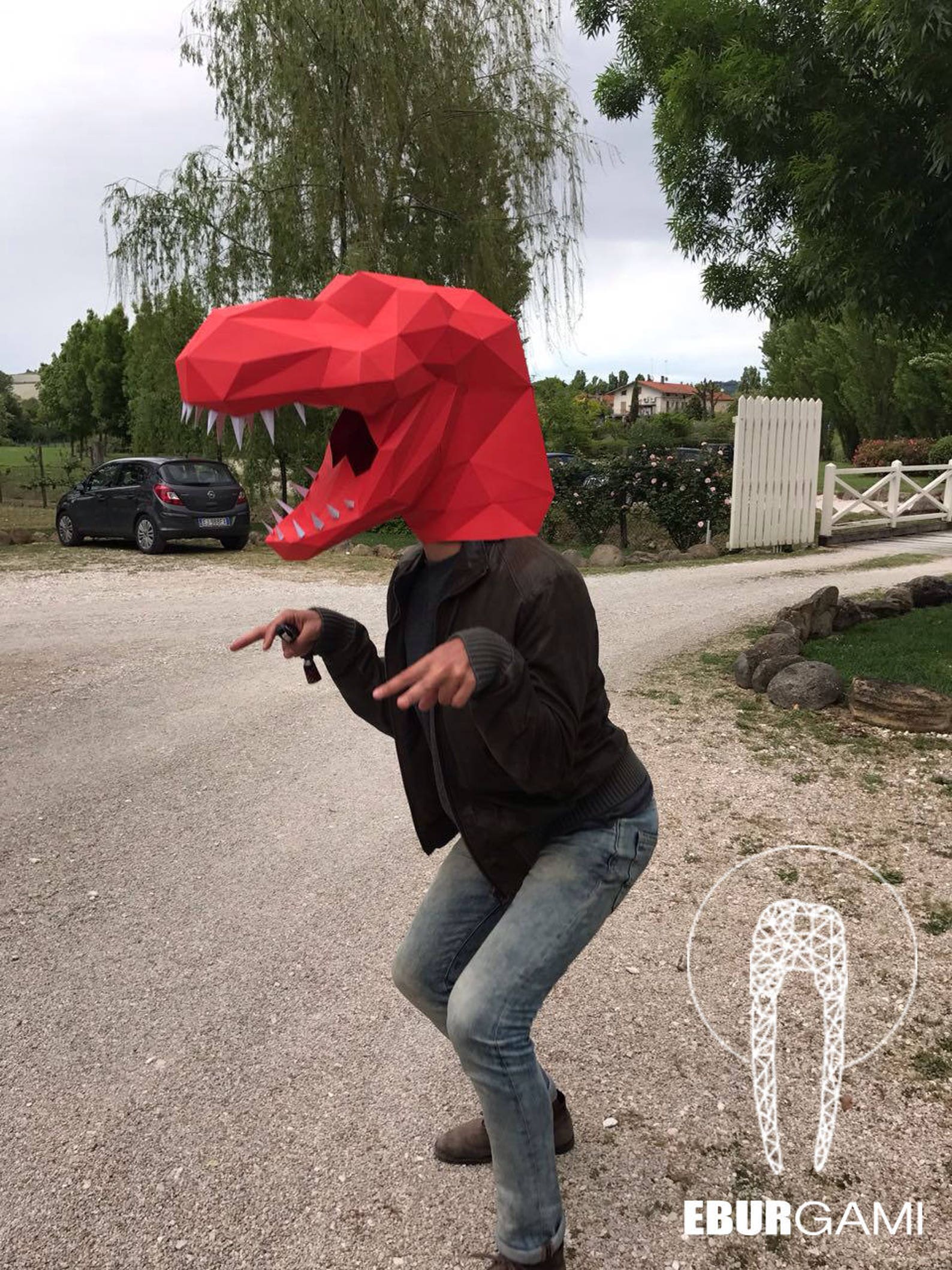 DIY Dinosaur Mask Papercraft Models Papercrafting T-rex Mask - Etsy Canada