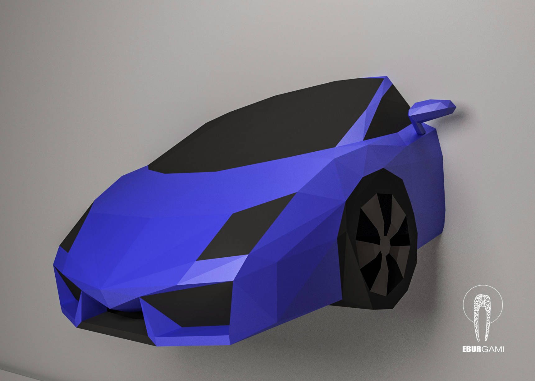 Car Papercraft, Lamborghini Gallardo 3D Papercraft, Build Your Own Low ...