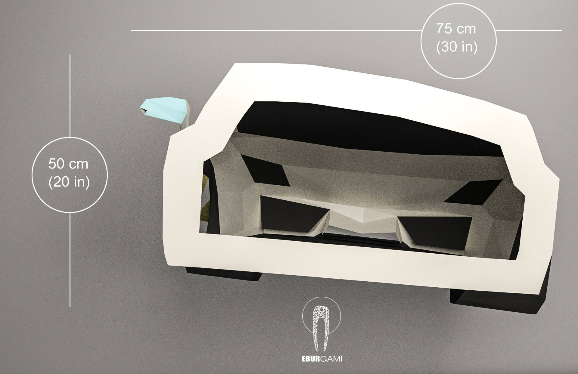 Car Papercraft, Lamborghini Gallardo 3D Papercraft, Build Your Own Low ...
