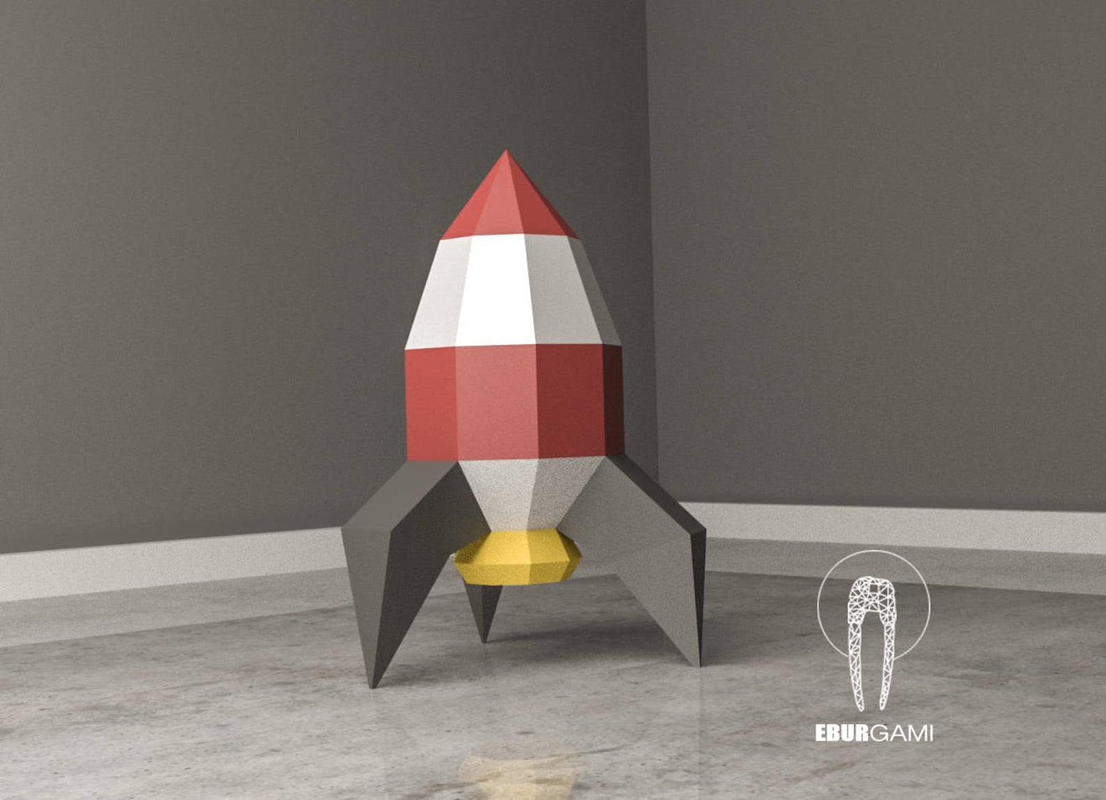 Rocket Papercraft 3D Paper Craft Rocket Rocket Ship Low - Etsy Canada