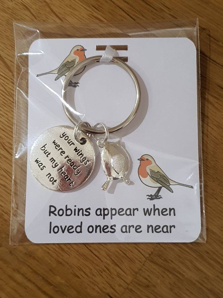 Robins Appear When Loved Ones Are Near, Robin Keyring, Bereavement Gift ...