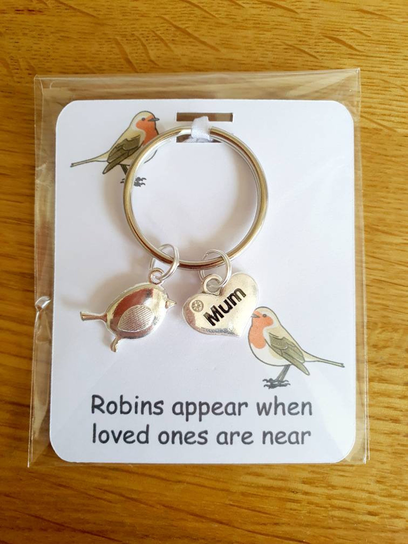 Robins Appear When Loved Ones Are Near, Robin Keyring, Bereavement Gift ...