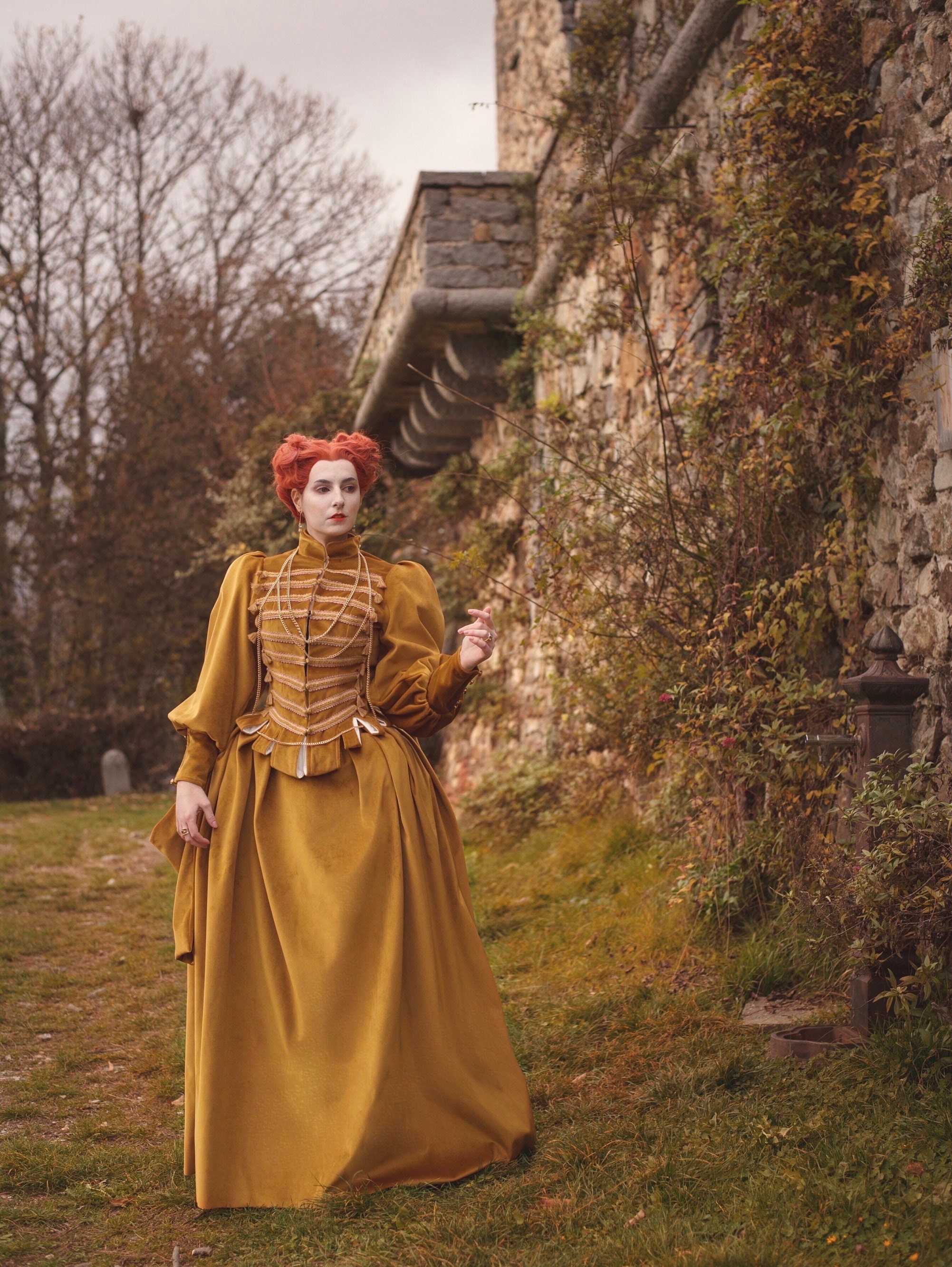 Elizabeth I Complete Theatrical Costume Inspired by Mary Queen of Scots ...