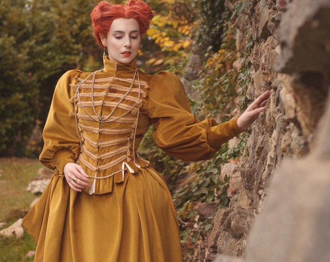 Elizabeth I Complete Theatrical Costume Inspired by Mary Queen of Scots ...
