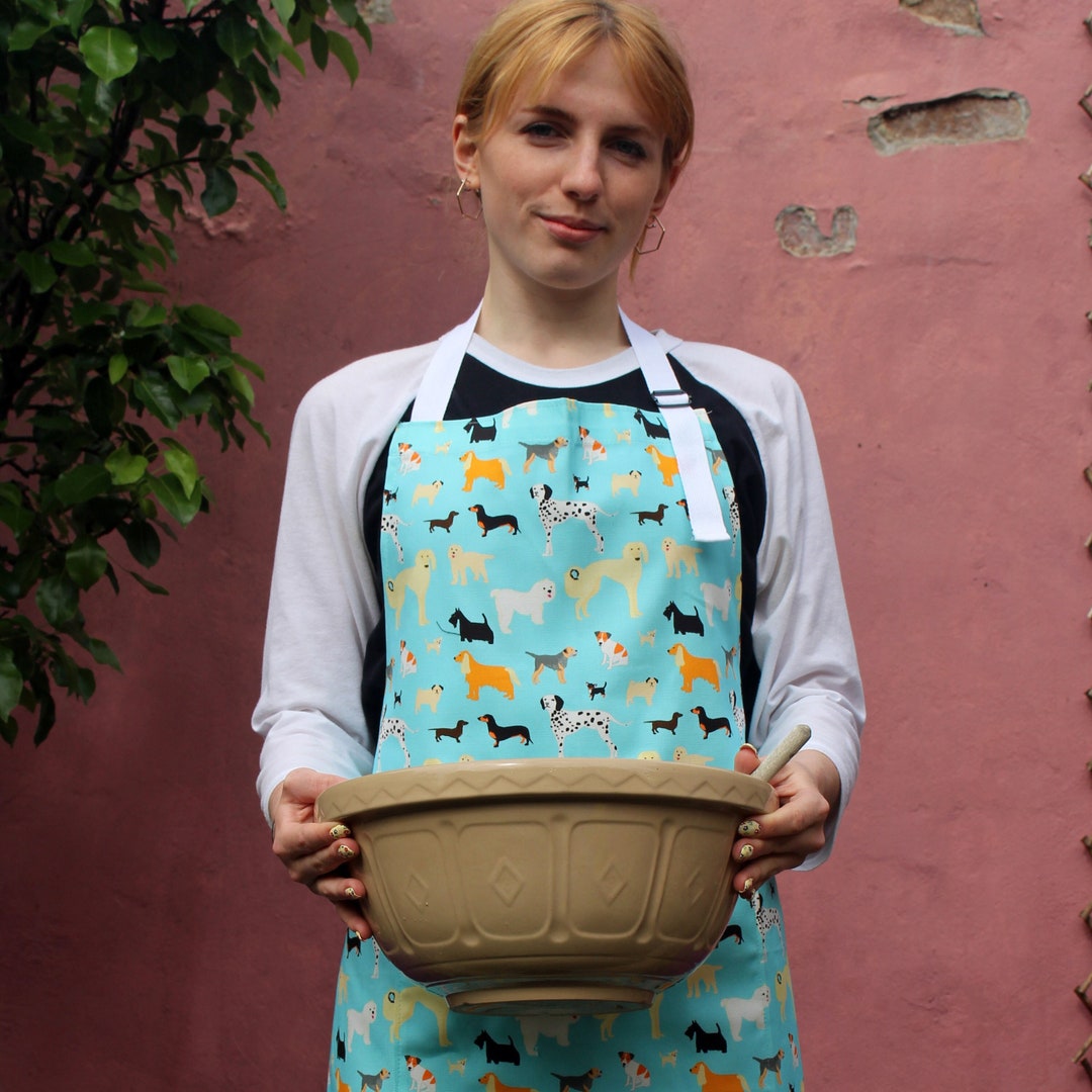 Dog Apron, Adult & Child Sizes , Handmade 100% Organic With Pocket ...