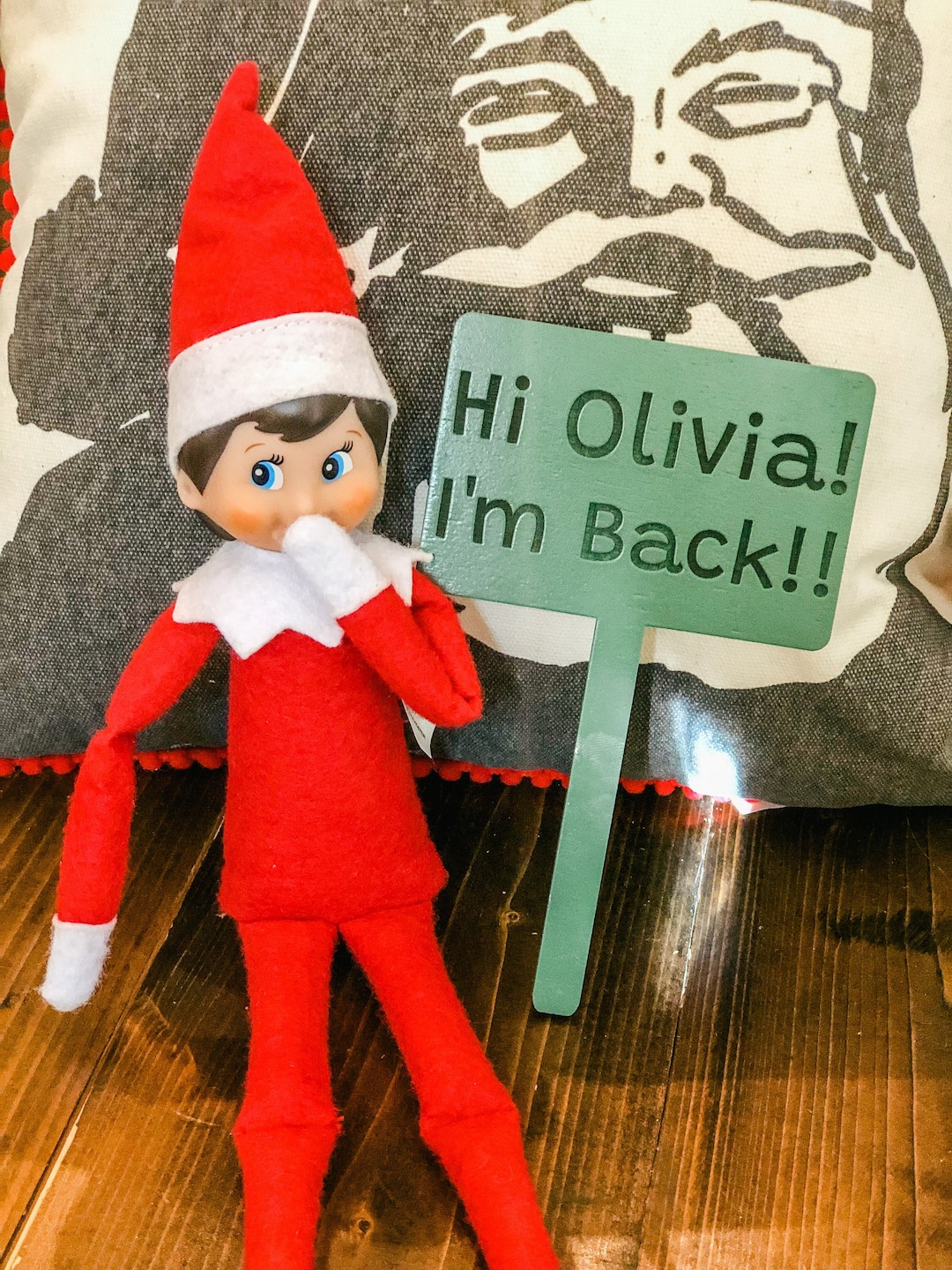 Elf Welcome Sign - Etsy