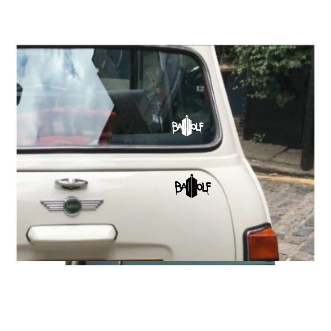 Doctor Who Bad Wolf Decal - Etsy