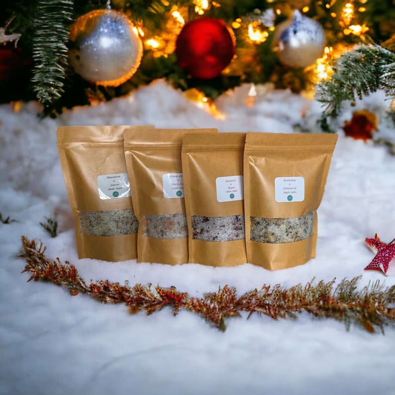 Vegan Plant Based Bath Salts Dead Sea Salt & Epsom Salts - Etsy