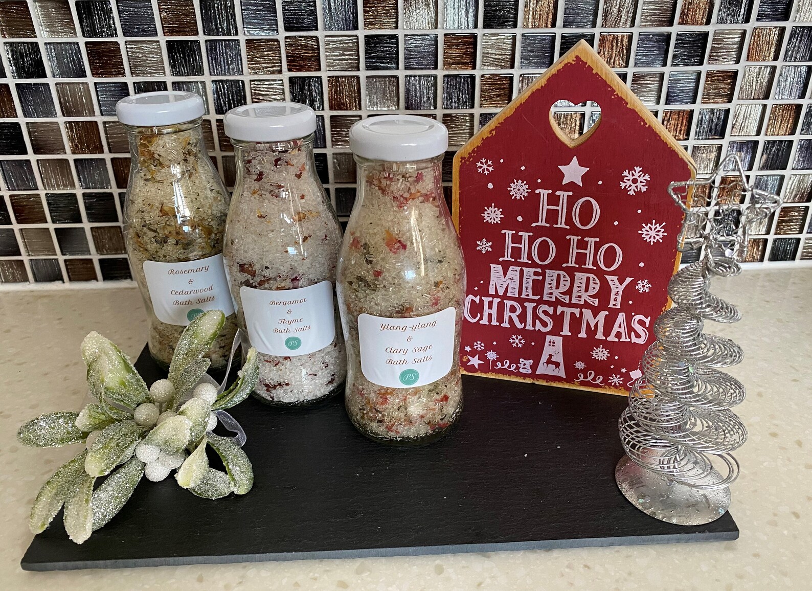 Vegan Plant Based Bath Salts Dead Sea Salt & Epsom Salts | Etsy