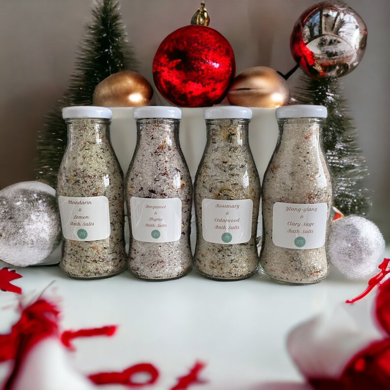 Vegan Plant Based Bath Salts Dead Sea Salt & Epsom Salts - Etsy