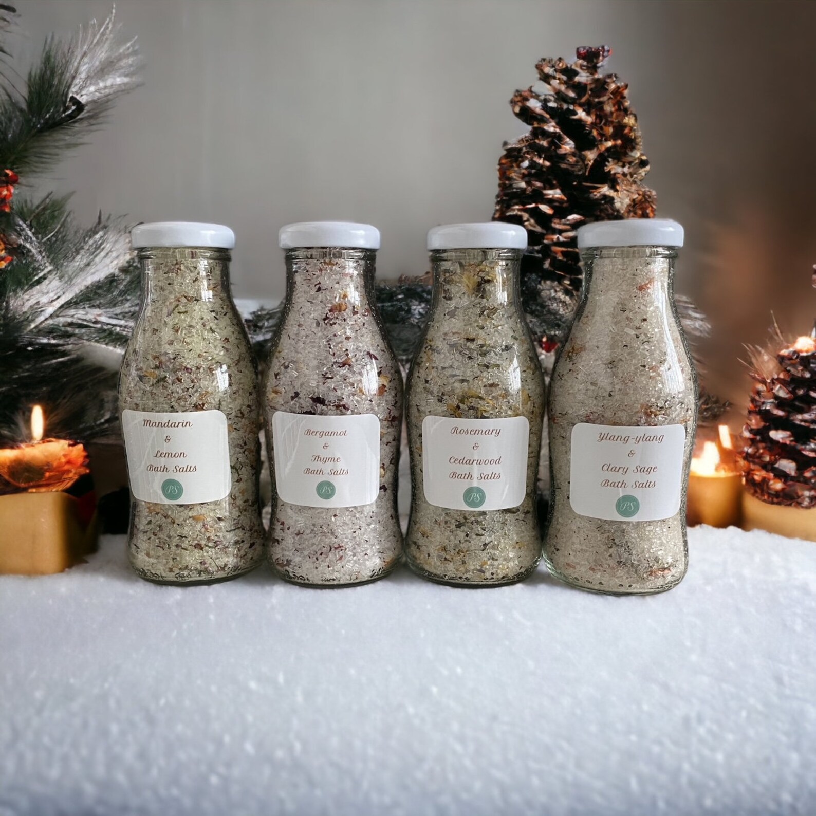 Vegan Plant Based Bath Salts Dead Sea Salt & Epsom Salts - Etsy