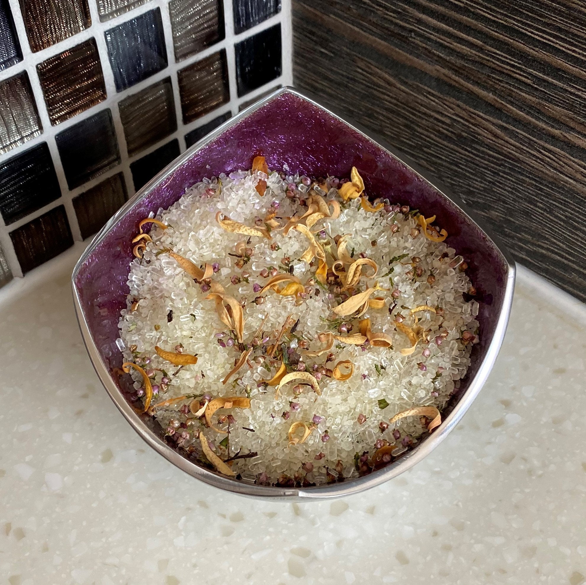 Vegan Plant Based Bath Salts Dead Sea Salt & Epsom Salts - Etsy