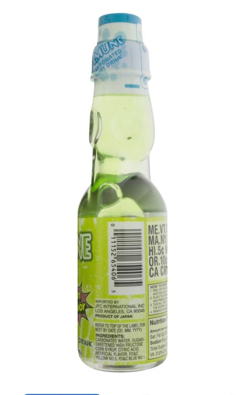 Carbonated Ramune Drink- Japan - Etsy