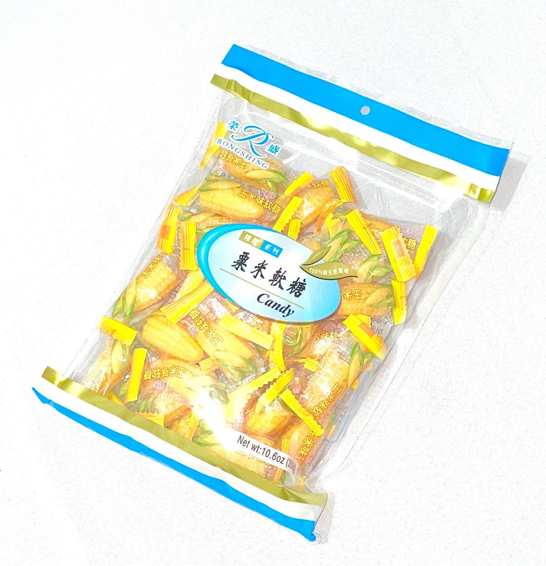 RONGSHING Brand Corn Candy, a Soft Candy With a Sweet Corn -china - Etsy