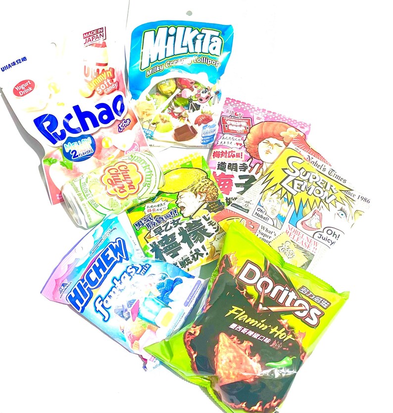 Asian Snack Pack Sweet Treat Box - Etsy